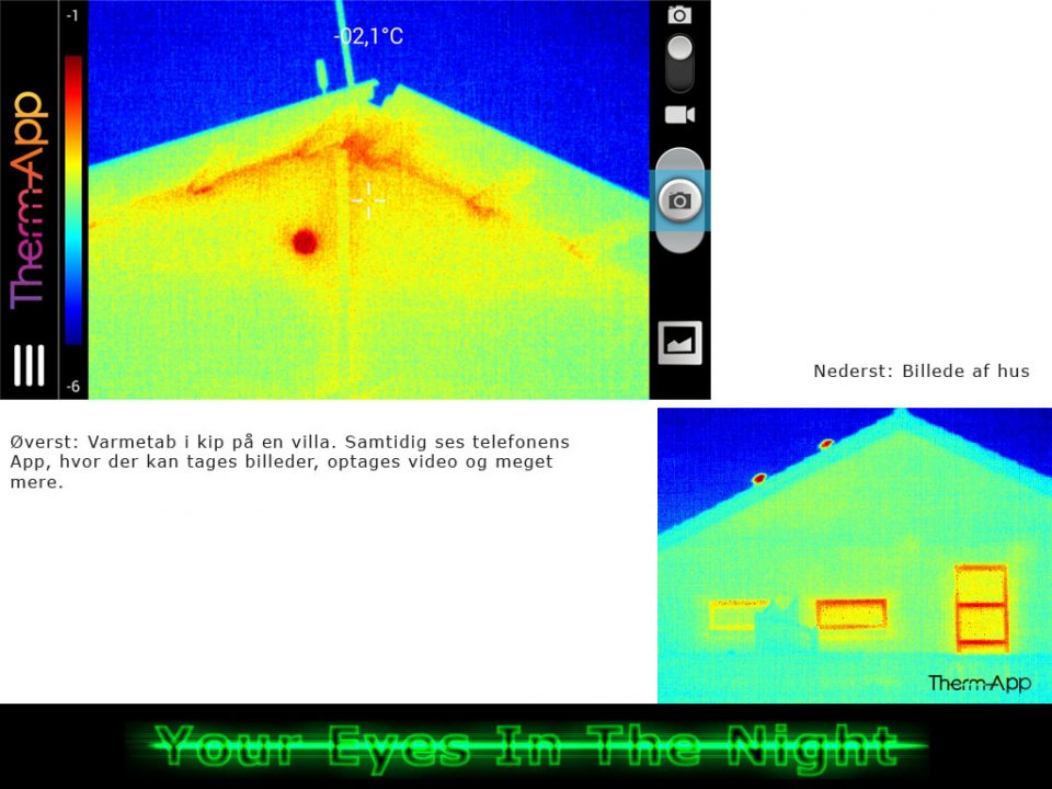 Therm-App termisk kamera til telefoner - KOFLAR night vision natkikkert ...